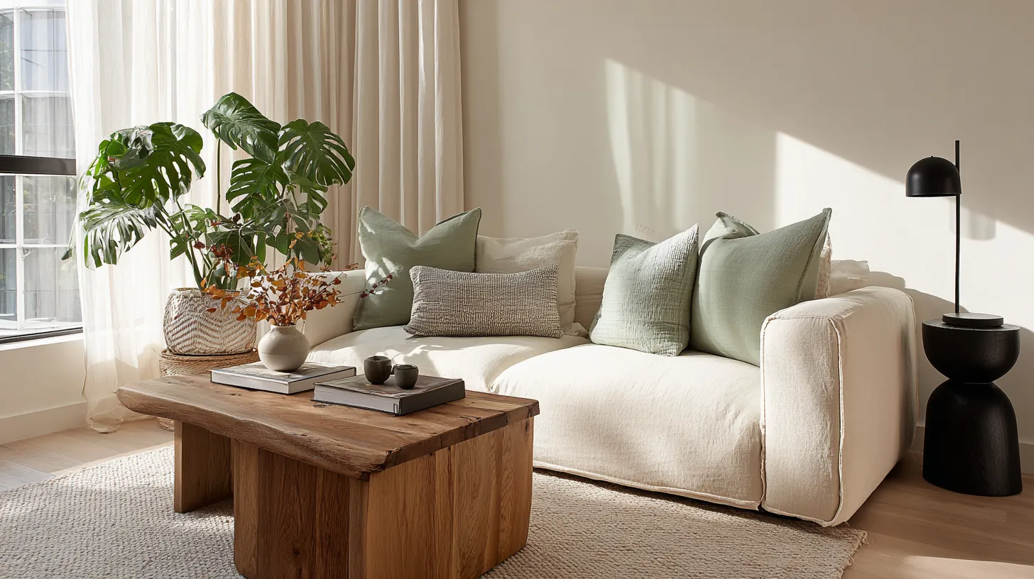 How to Choose the Right Wood Tones for Your Japandi Living Room Color ...