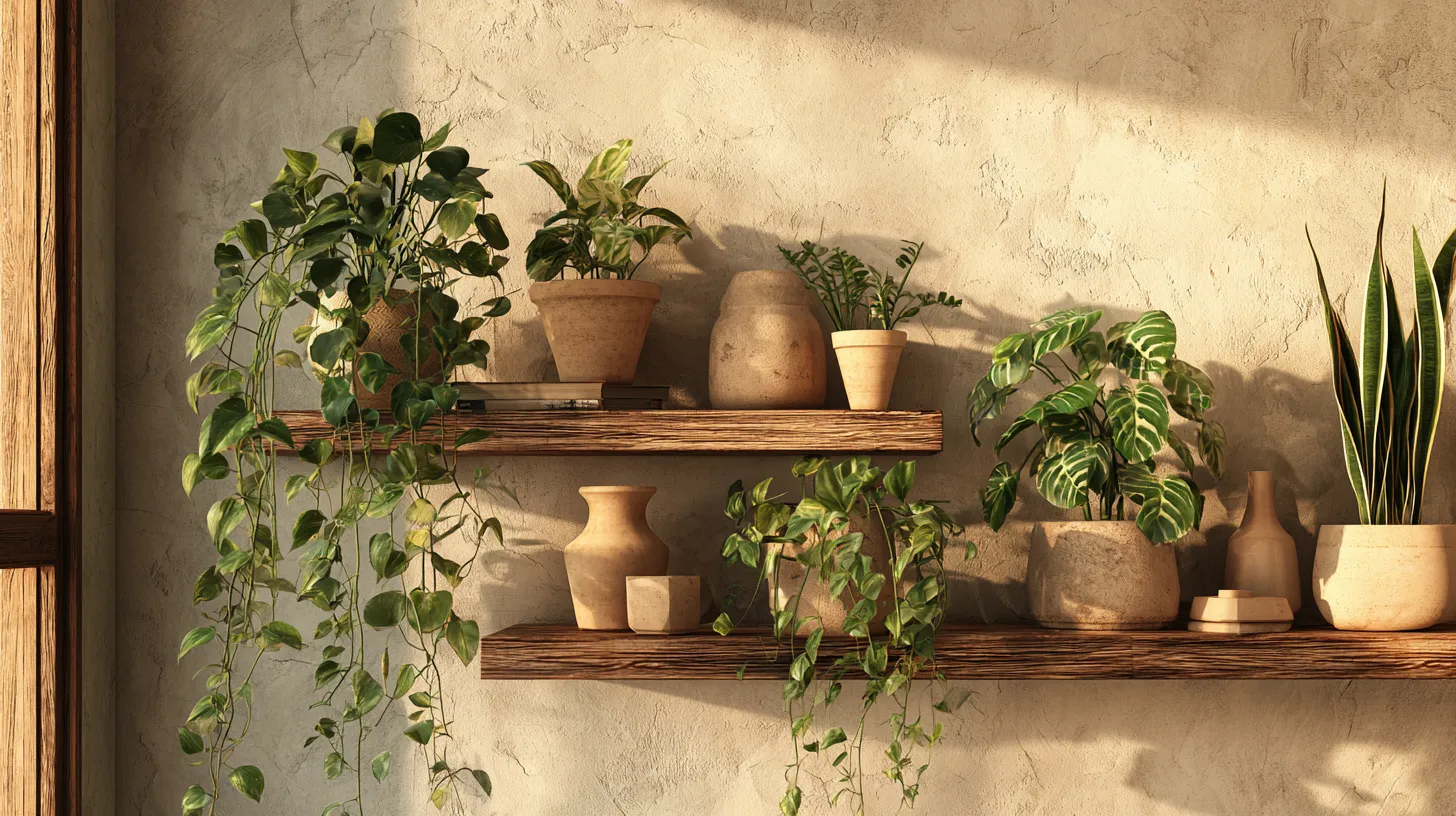 Creating a Japandi Living Room Plant Wall: A Step-by-Step Guide