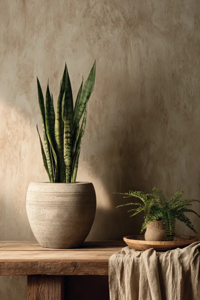 Japandi Living Room Plants and the Psychology of Green Spaces